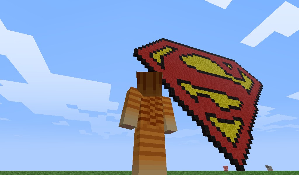 Superman Logo Minecraft Map